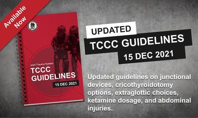 TCCC Guidelines: Last Revision | SPARTANAT