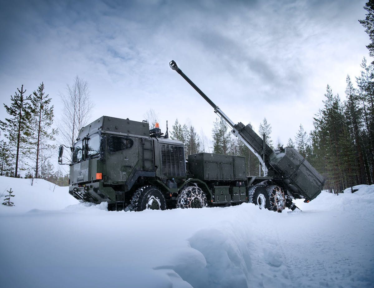 HX truck for Swedish Archer artillery systems | SPARTANAT