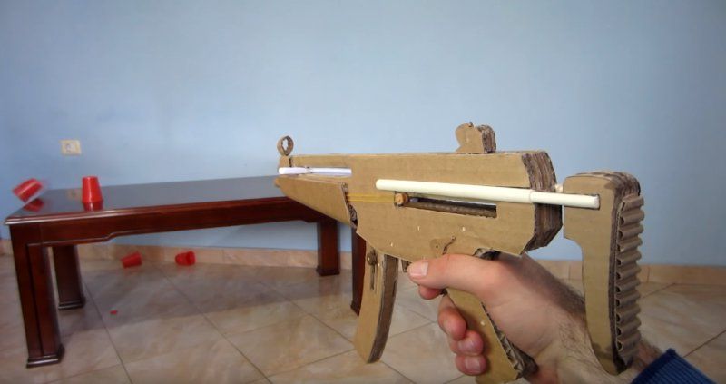 DIY - Cardboard MP5 | SPARTANAT