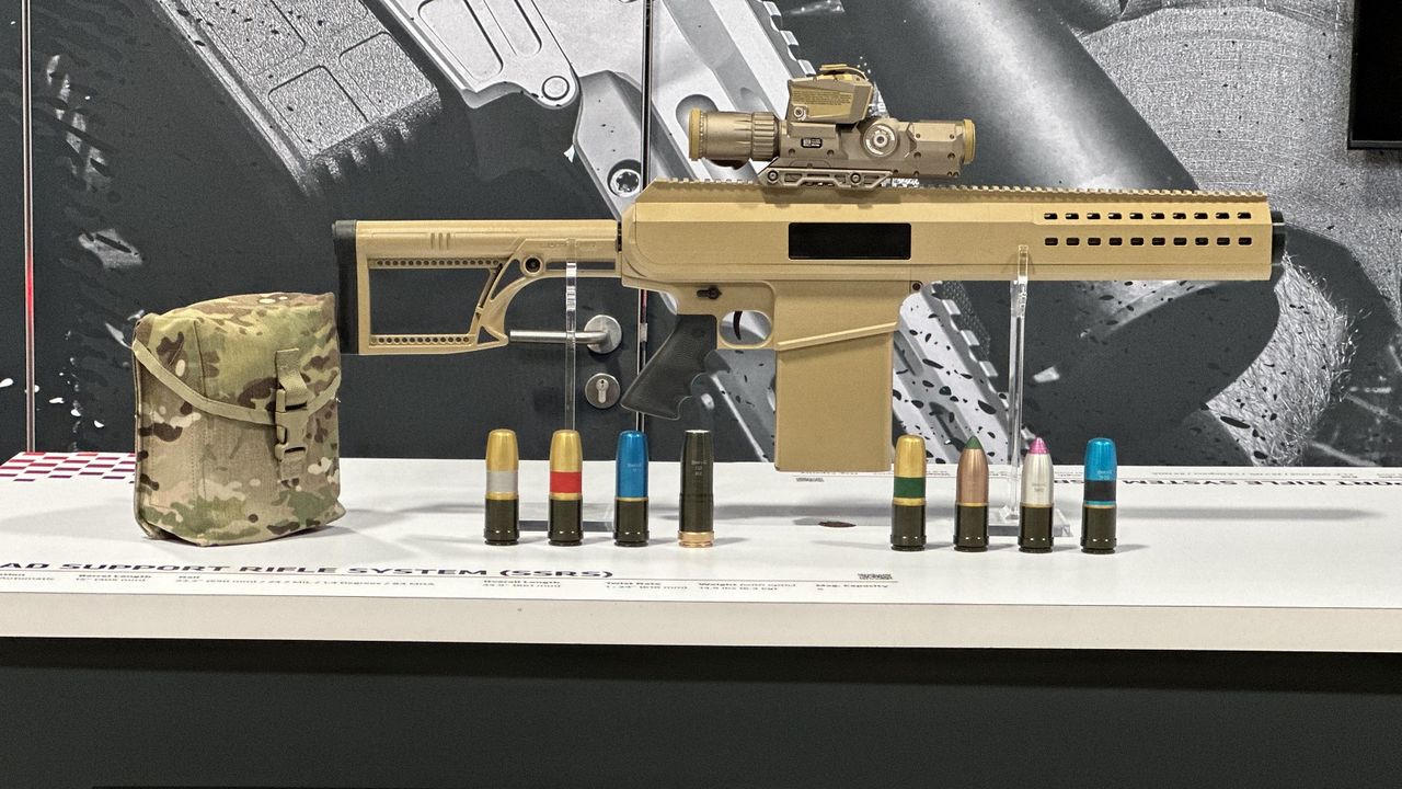 BARRETT unveils Squad Support Rifle System | SPARTANAT