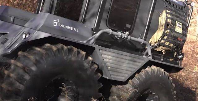 UGV: Mission Master with San-Cabin. | SPARTANAT