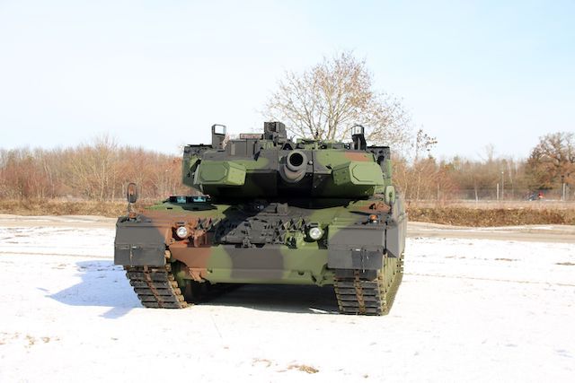 German LEOPARD 2 gets protection system TROPHY | SPARTANAT