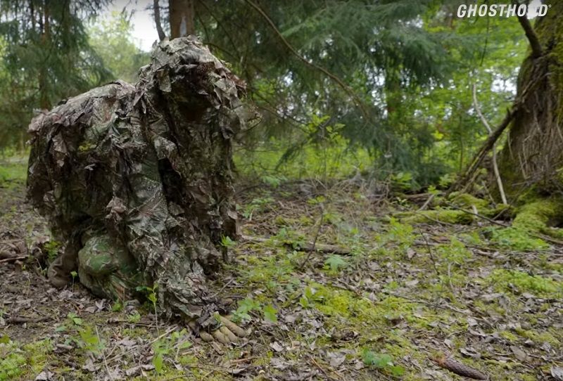 GHOSTHOOD: Well camouflaged with the multi-cover | SPARTANAT