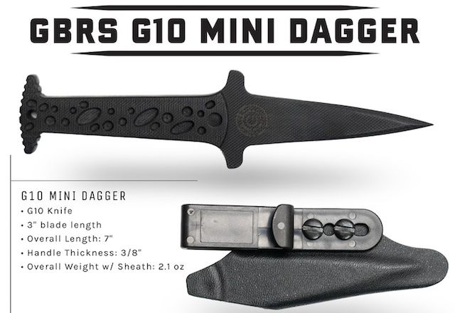 Sharp! GBRS G10 Mini Dagger | SPARTANAT
