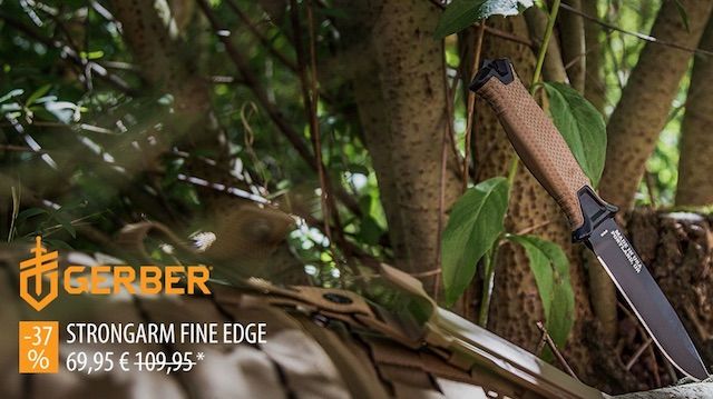 25 JAHRE RECON COMPANY: 37 Prozent auf Gerber Strongarm