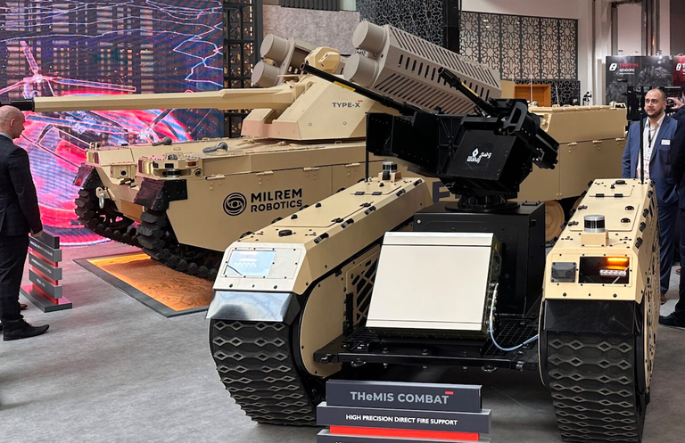 Milrem Robotics shows Type-X | SPARTANAT