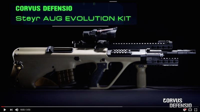 CORVUS DEFENSIO: Mit der Steyr AUG ins 21. Jahrhundert - SPARTANAT