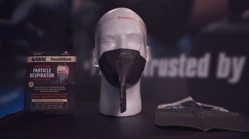 Die Schutzmaske aus der Westentasche - SABRE ReadiMask - SPARTANAT