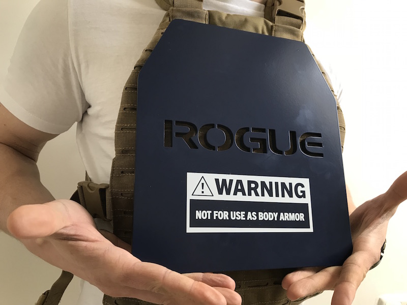 REVIEW: ROGUE 8.75 LB Vest Plate Pair - SPARTANAT