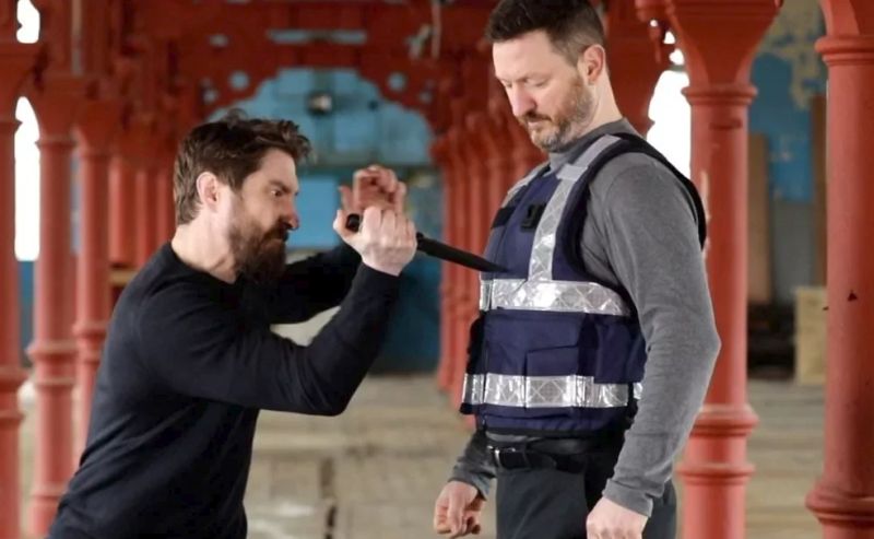 Gefahrlos auf den Chef einstechen - PPSS Weste - SPARTANAT