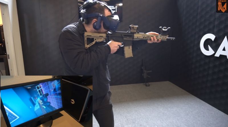 ENFORCE TAC 2019: GAIM Virtual Reality Training von Aimpoint - SPARTANAT