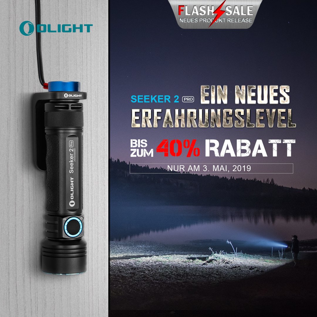 Viel sparen mit der neuen Lampe von Olight - SPARTANAT