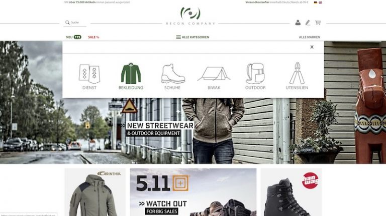 RECON COMPANY: New shop, great Easter promotion | SPARTANAT