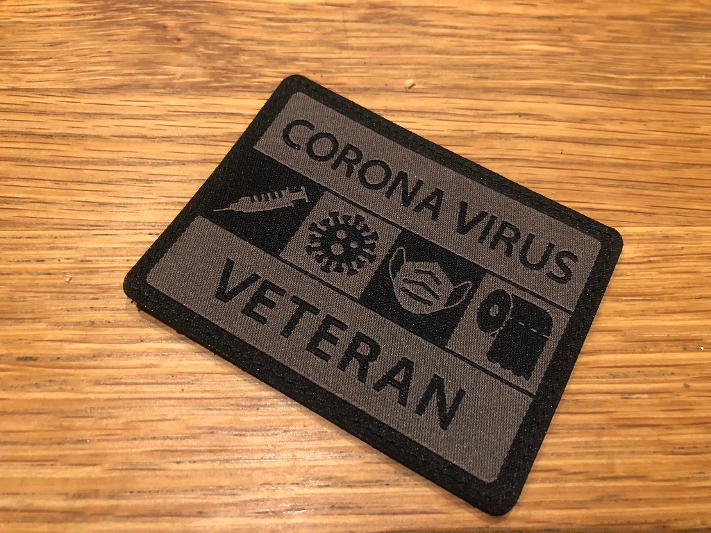 Neu im SPARTANAT Shop: Steingrauer Corona Veteran Patch - SPARTANAT