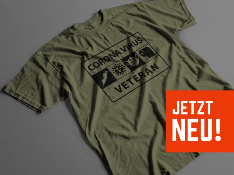 JETZT NEU: Das Corona Veteran T-Shirt - SPARTANAT