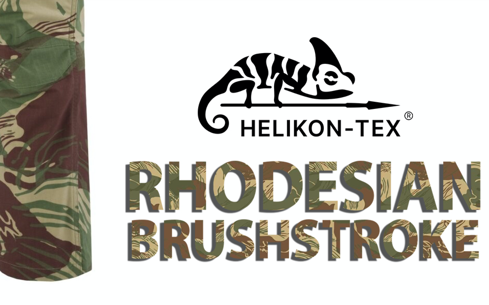 CAMOSTORE: Rhodesian Bushstroke ist schön - SPARTANAT