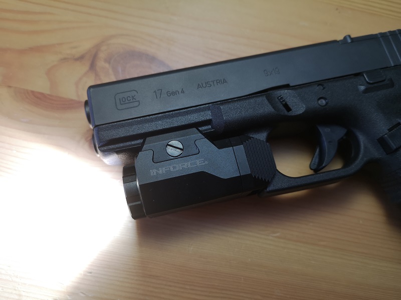 REVIEW: INFORCE WILD 1 Pistolenlicht - SPARTANAT