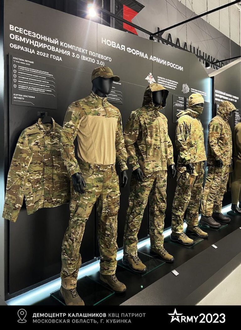 ARMY 2023: New combat suits for the Russians | SPARTANAT