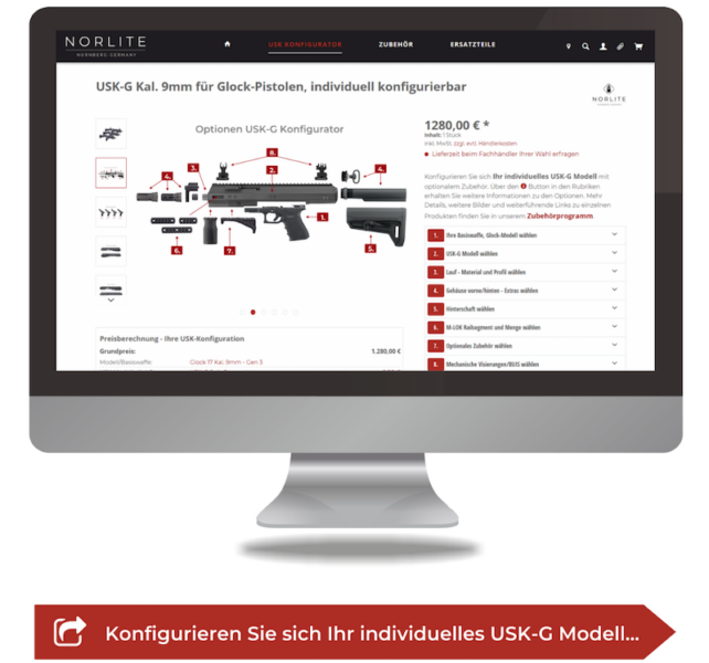 REVIEW: NORLITE USK-G - Glock conversion kit | SPARTANAT